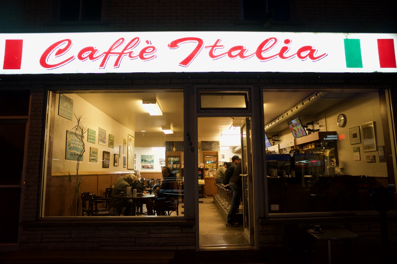 Caffe Italia Montreal - Best for Sunday mornings